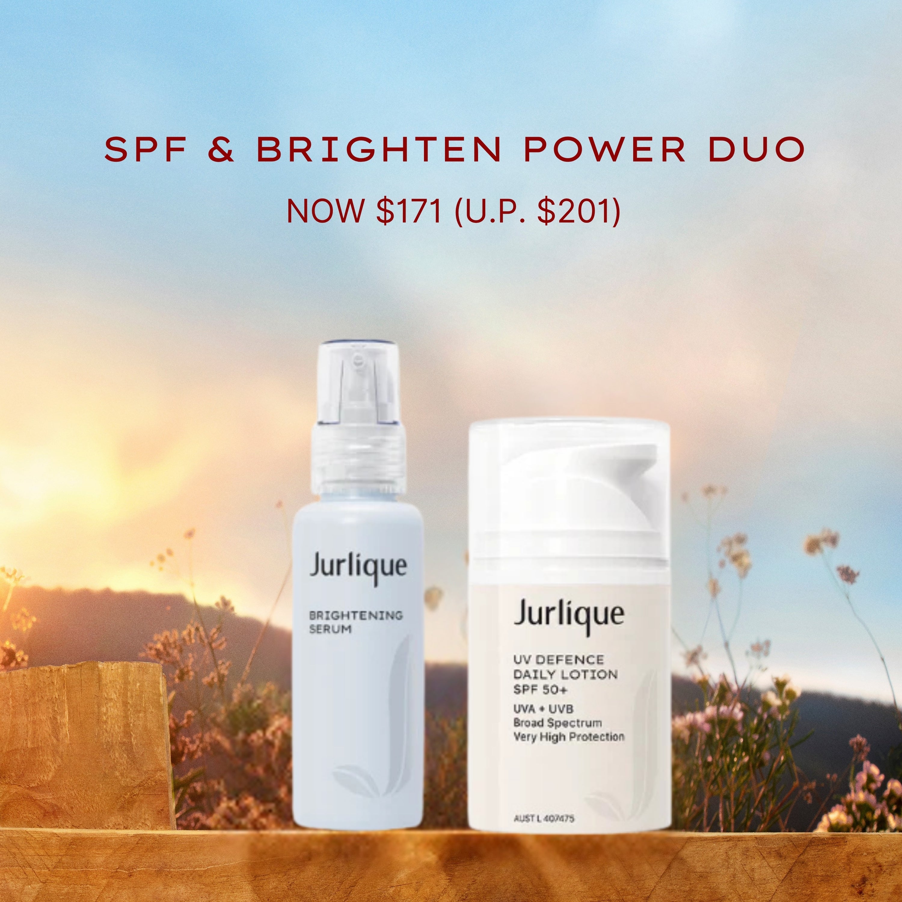 SPF & Brighten Power Duo – Jurlique